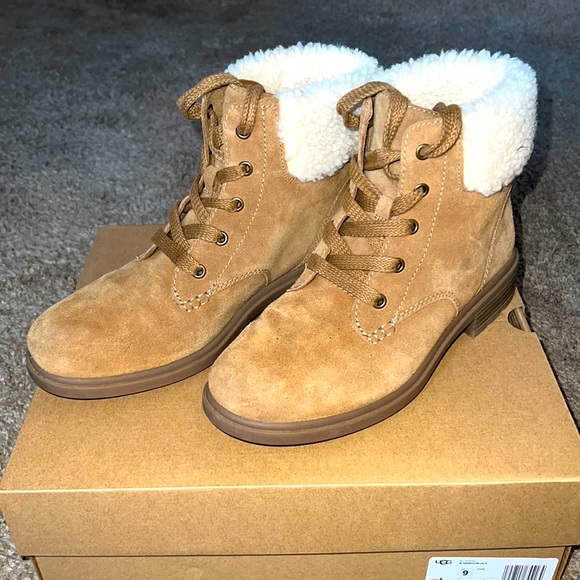 UGG | Shoes | Authentic Ugg Harrison Lace Boots | Poshmark